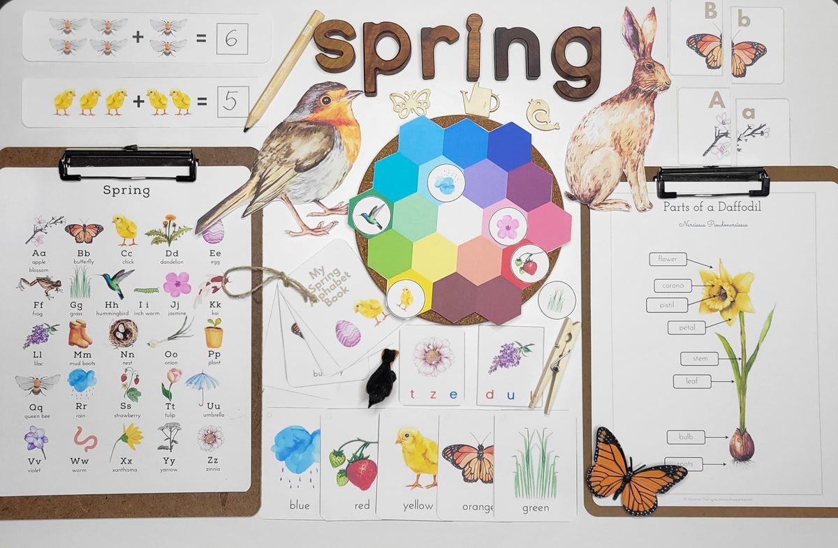 Spring Activity Bundle – Learning with Play