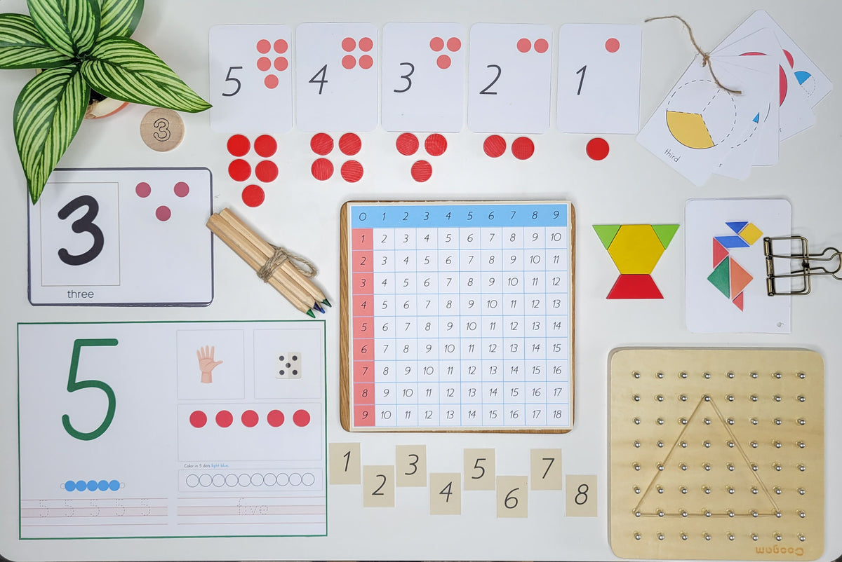 Montessori Math Plan – Learning with Play