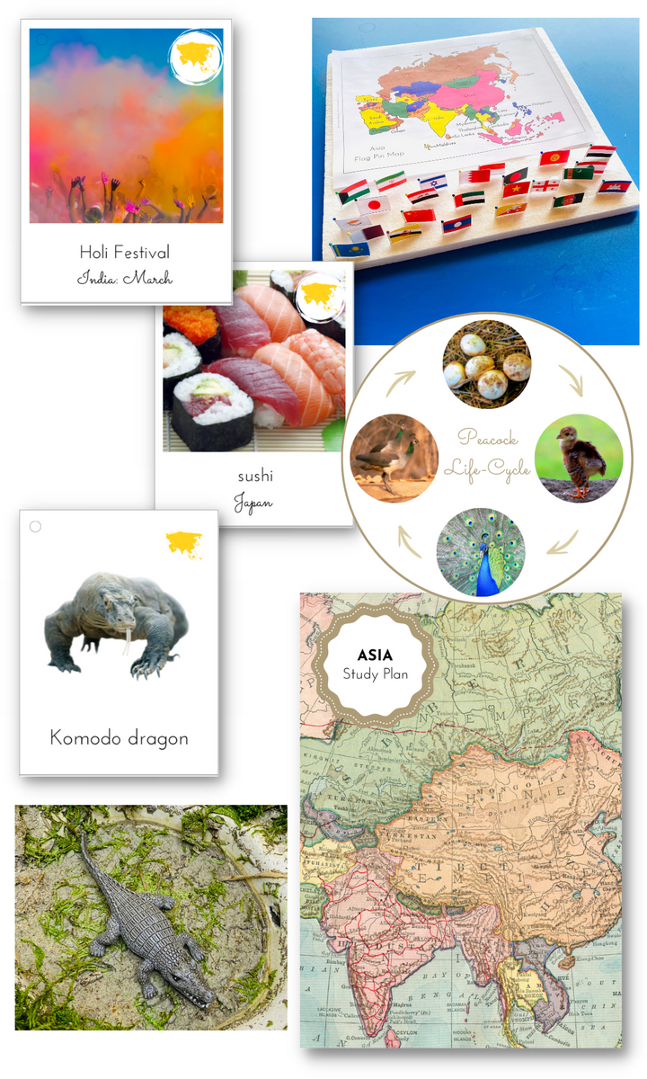 Asia Continent Study – Learning with Play
