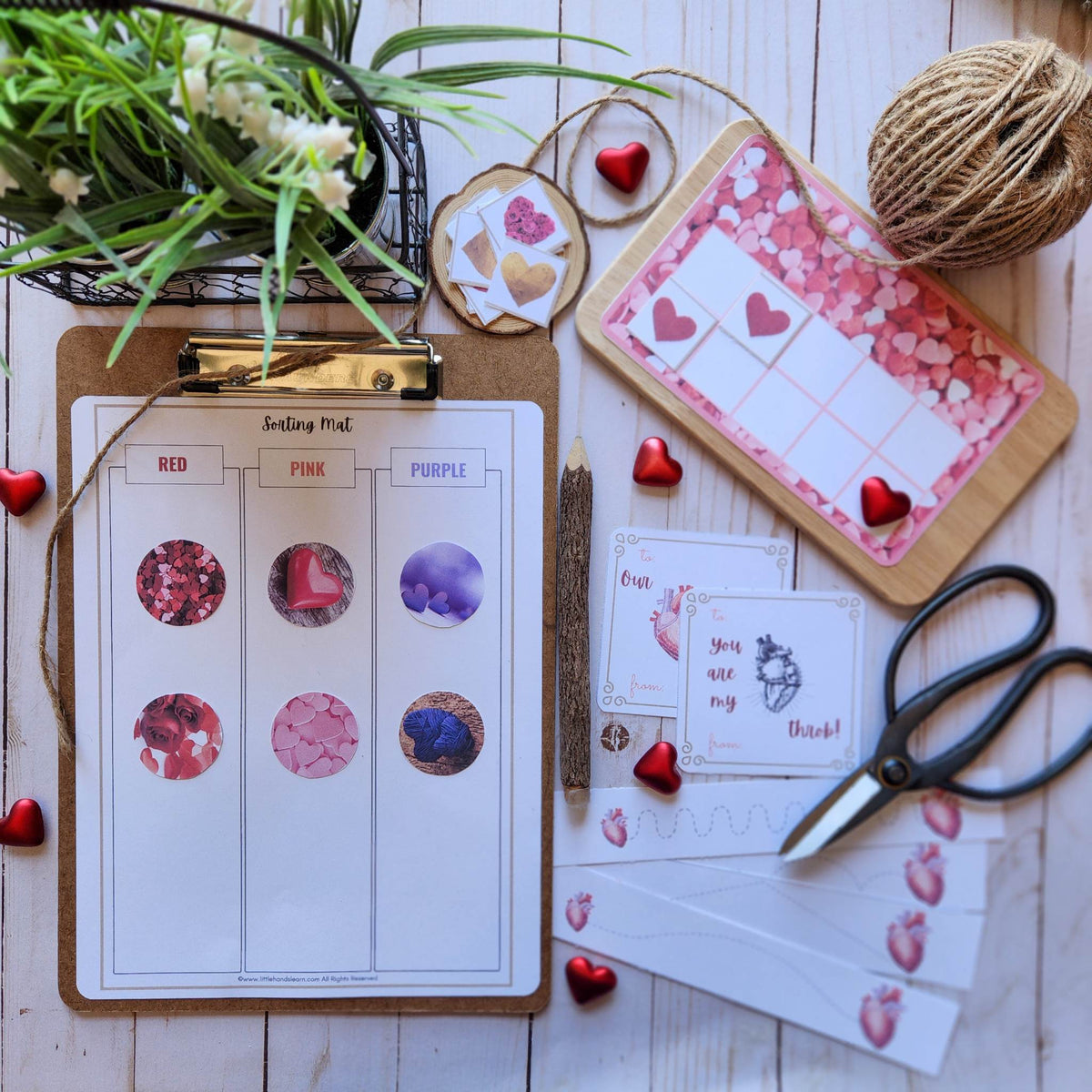 Valentine Pack – Learning with Play