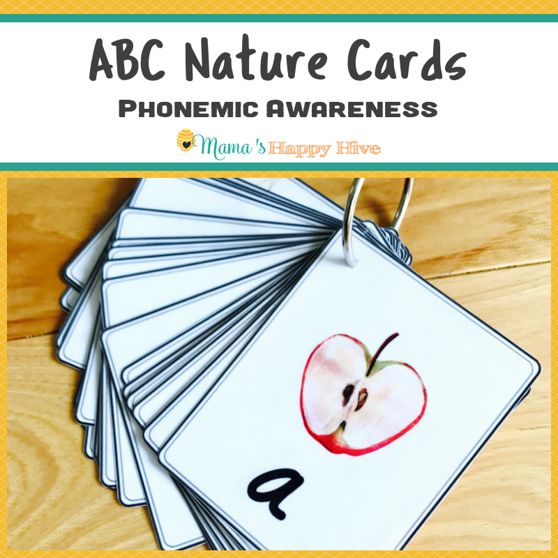 ABC Nature Pocket Cards – Learning with Play